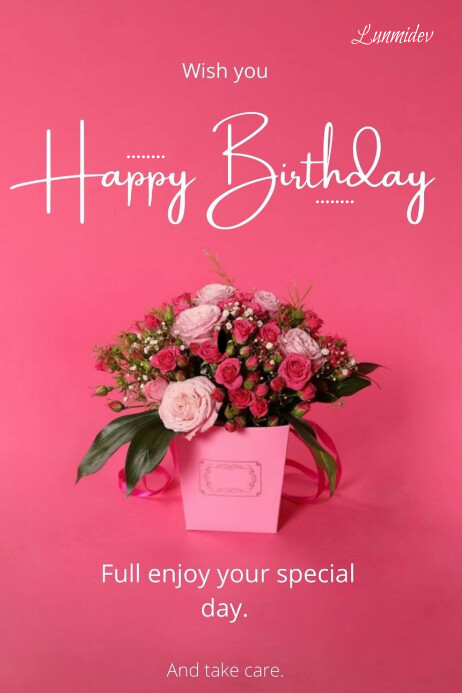 Pastel Happy Birthday Banner 4' × 6' Template | PosterMyWall