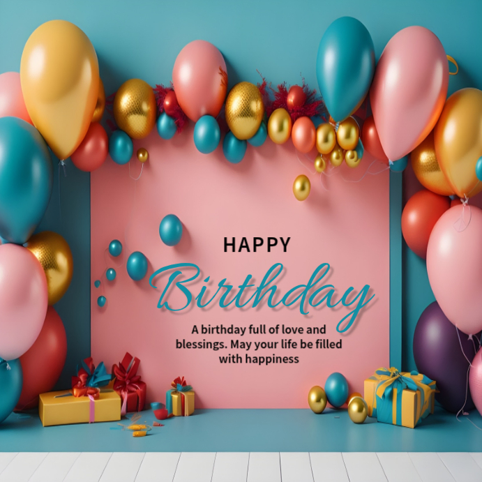 Pastel Happy Birthday Templates 2026 And Online Greeting Cards ...