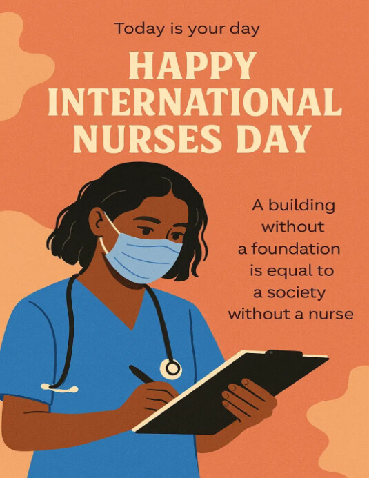 Copy of Pastel Happy International Nurses Day – Wishes And Greetings ...
