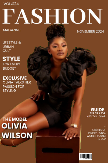 Pastel Magazine Cover Templates Poster | PosterMyWall