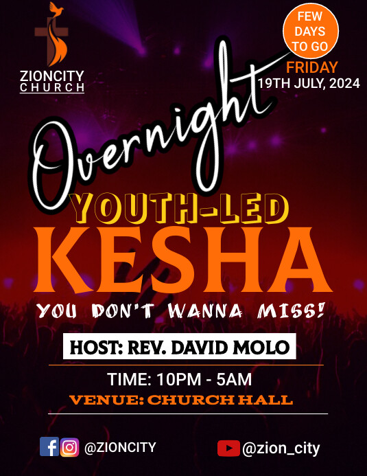 Copy of Pastel Night Kesha Flyer (us Letter) | PosterMyWall