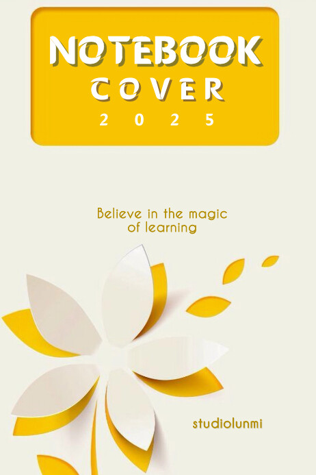 Copy of Pastel Notebook Banner 4' × 6' | PosterMyWall