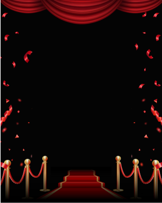 Plantilla de Pastel Red Carpet Event Background – Luxury Award Night ...