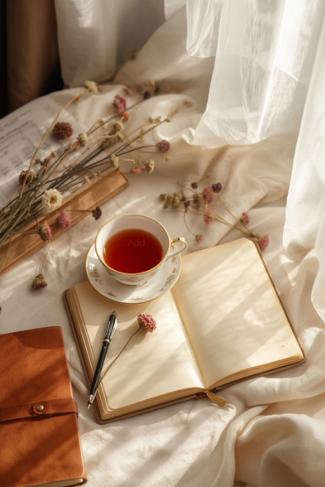 Pastel Self Care / Life Style Inspiration Background Template Poster ...