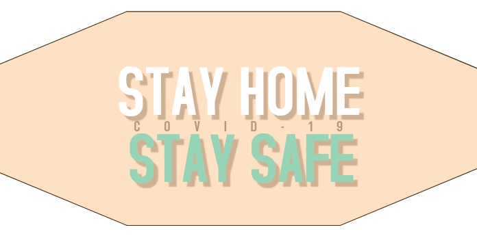 Pastel Stay Home Stay Safe Template | PosterMyWall