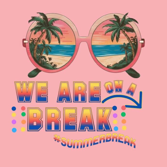 Pastel Summer Break Instagram Post Template | PosterMyWall