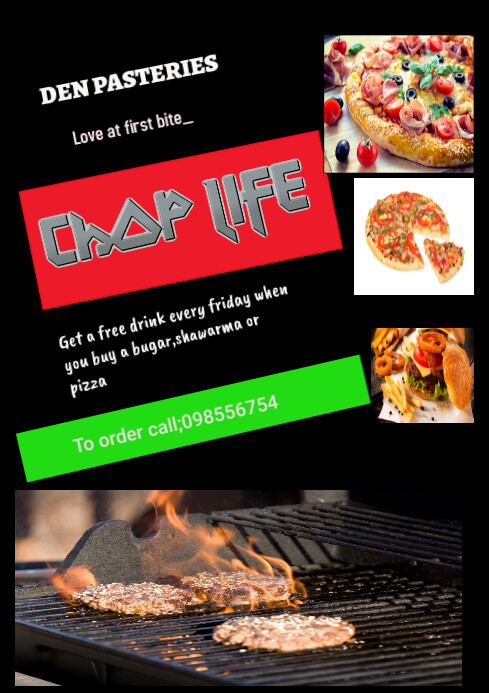 pasteries Template | PosterMyWall