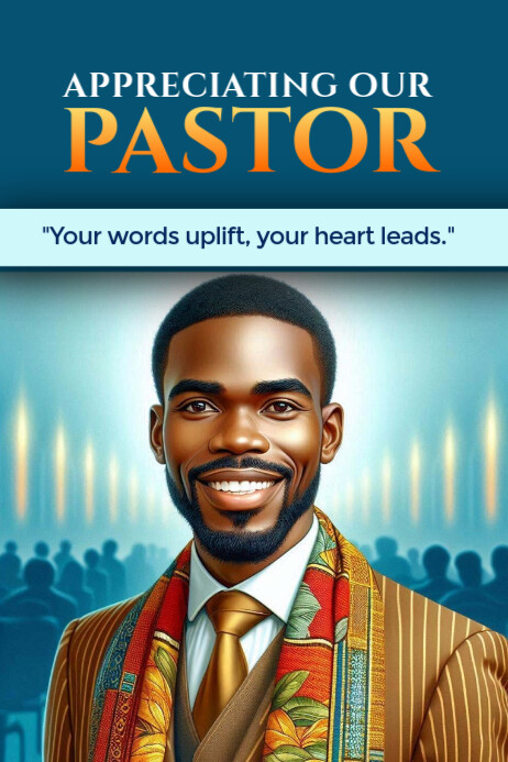 Pastor appreciation Template | PosterMyWall