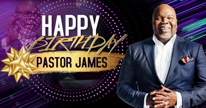 PASTOR BIRTHDAY CELEBRATION DESIGN TEMPLATE ( | PosterMyWall