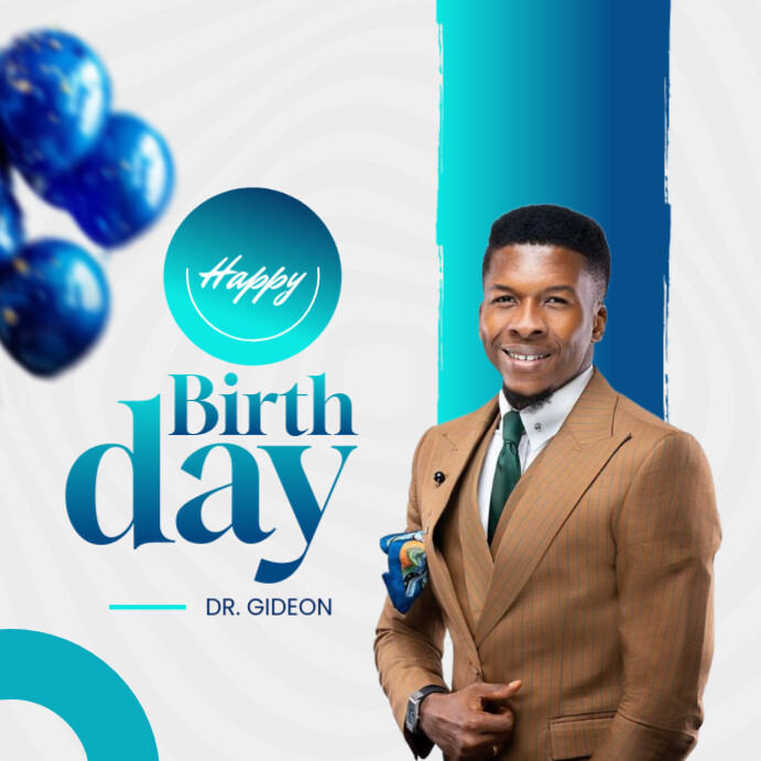 pastor birthday church flyer Template | PosterMyWall