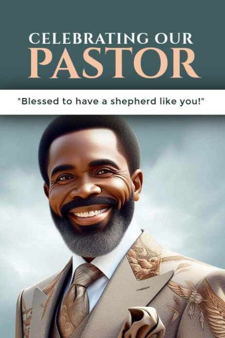 Copy of Pastor | PosterMyWall