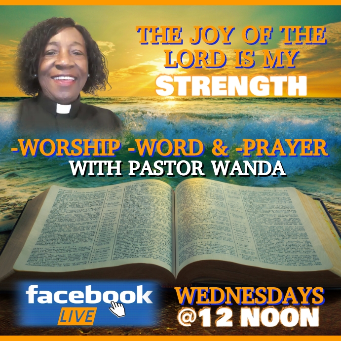 Pastor Wanda Prayer Template | PosterMyWall