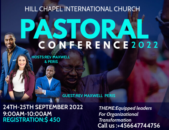 pastoral conference flyer (5) Template | PosterMyWall