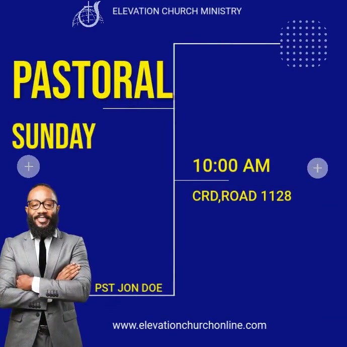 Plantilla de PASTORAL SUNDAY (1) | PosterMyWall