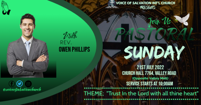 Minggu Pastoral Templat | PosterMyWall