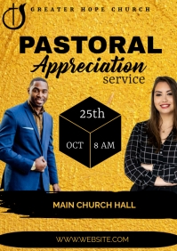 Pastor Appreciation Template | PosterMyWall