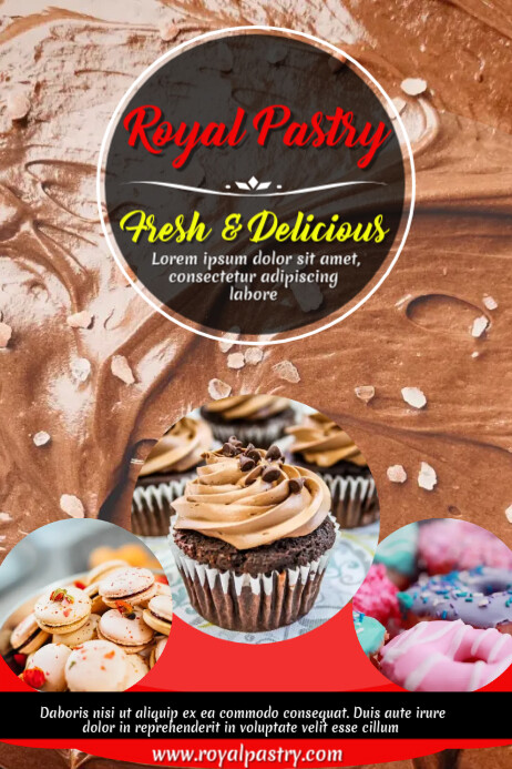 pastry Template | PosterMyWall