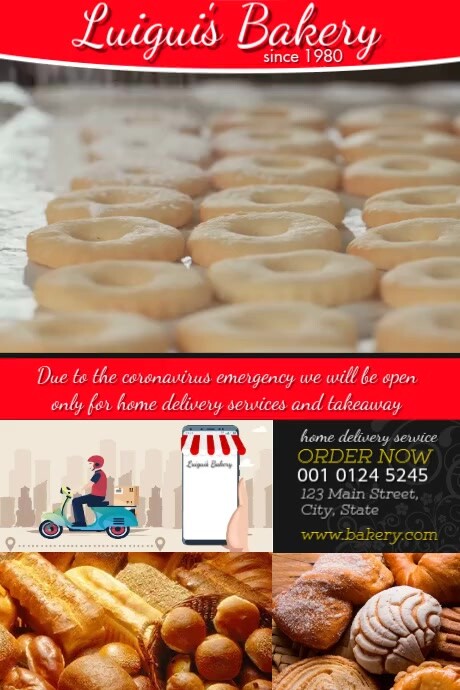 pastry Template | PosterMyWall