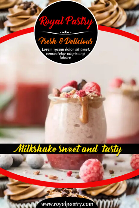 pastry Template | PosterMyWall