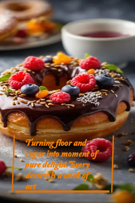 Copy of pastry quote flyer | PosterMyWall