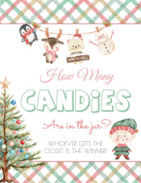 card christmas guessing game printable Template | PosterMyWall
