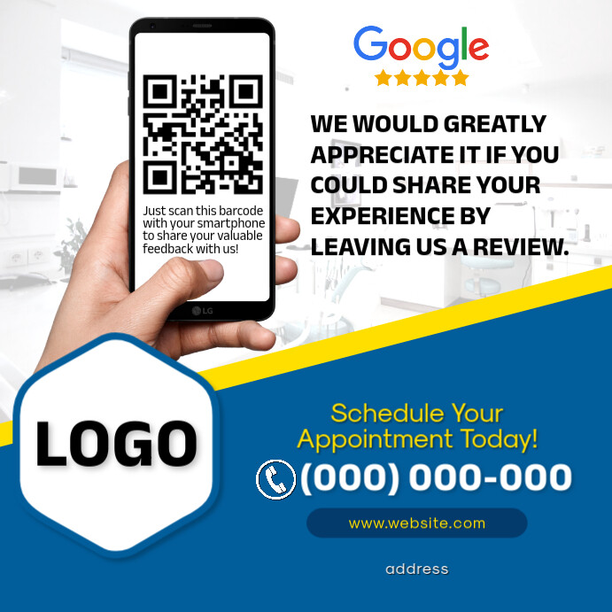 Copy of Patient Review Template | PosterMyWall