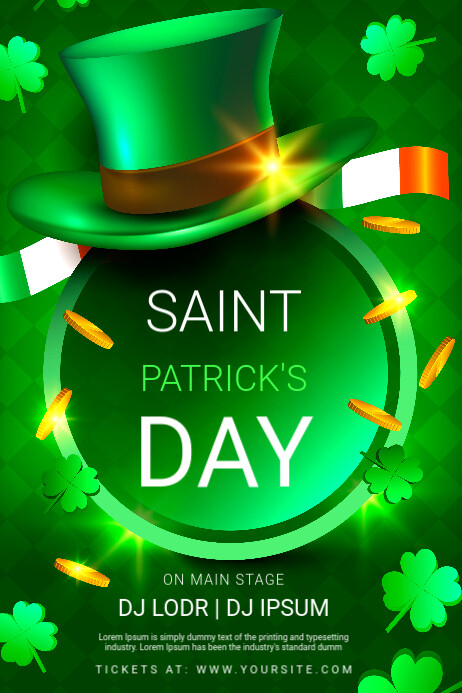 patrick's day banner Template | PosterMyWall