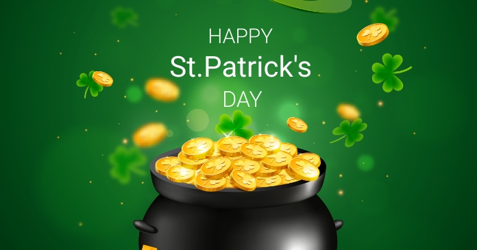patrick's day facebook share image Template | PosterMyWall