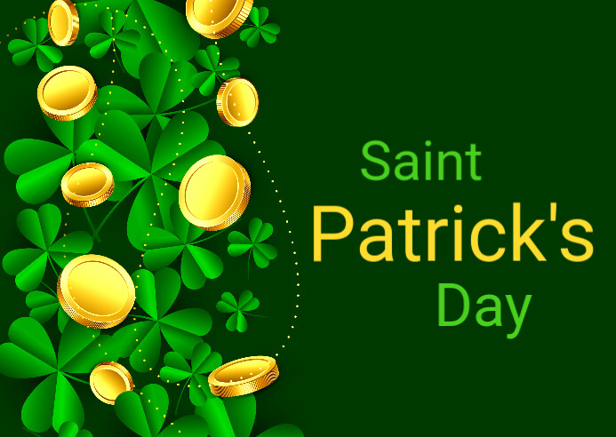 Copy of patrick's day postcard | PosterMyWall