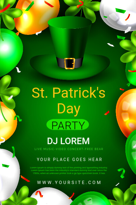 Copy of patrick's day poster | PosterMyWall