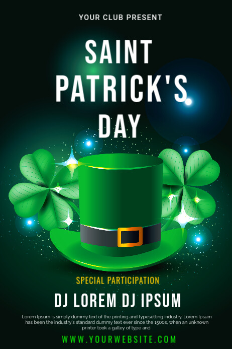 Copy of patrick's day poster | PosterMyWall