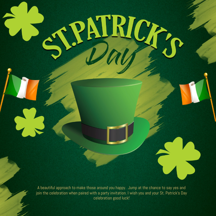 Copy of PATRICK DAY | PosterMyWall