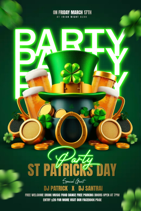 Copy of Patrick | PosterMyWall