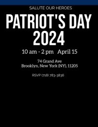 Patriots day invitation Template | PosterMyWall