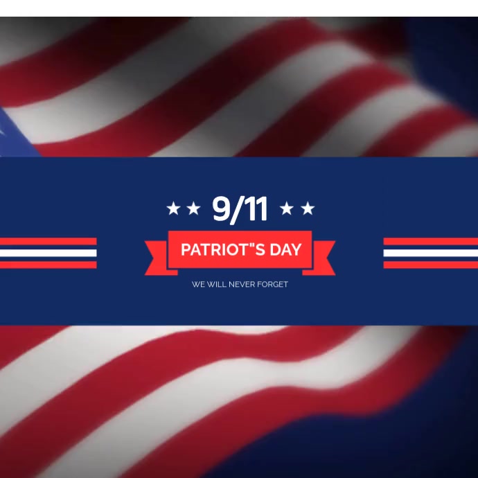 Patriot's Day Square Instagram Video Modern Template | PosterMyWall