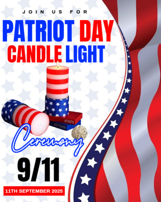 Copy of Patriot day | PosterMyWall