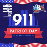 Patriot Day 911 Memorial Flyer Template | PosterMyWall