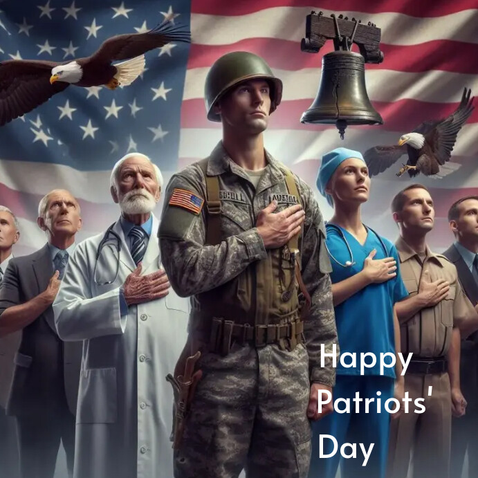 Plantilla de Patriots' Day Poster | PosterMyWall