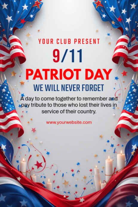 Patriots Day Poster Template | PosterMyWall