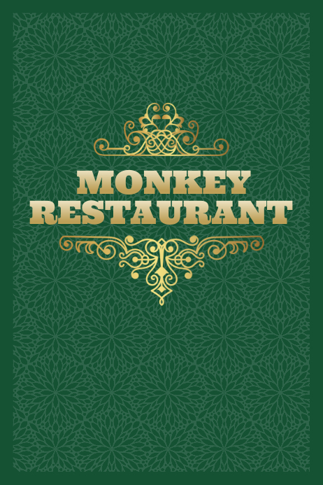 Pattern1 Menu Front Page Template | PosterMyWall