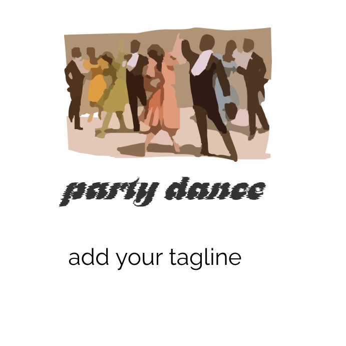 Copy of paty dance | PosterMyWall
