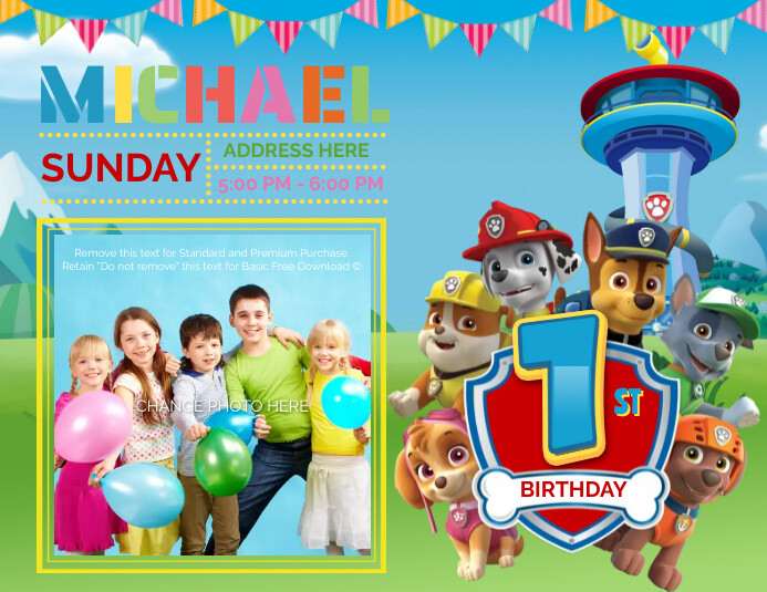 Copy of Paw Patrol | PosterMyWall