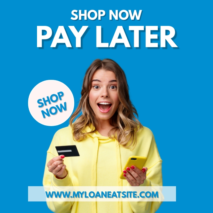 pay later Template | PosterMyWall