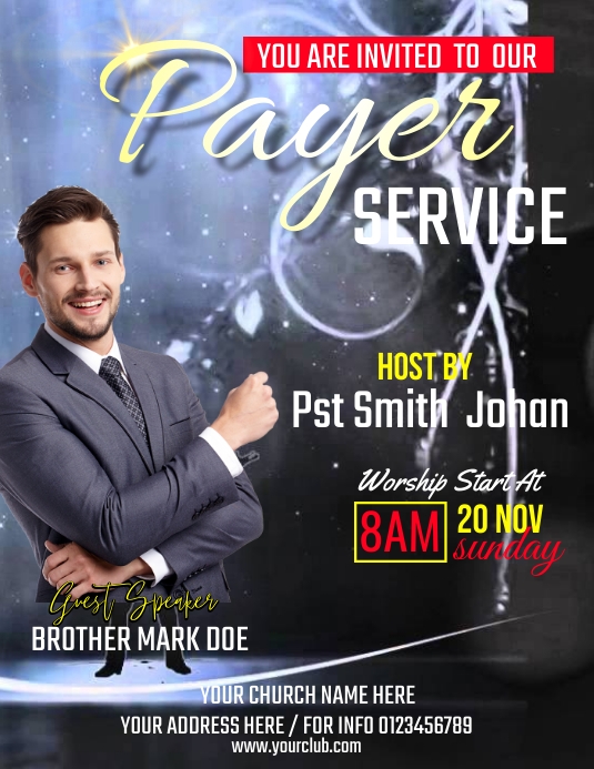 Payer service Template | PosterMyWall