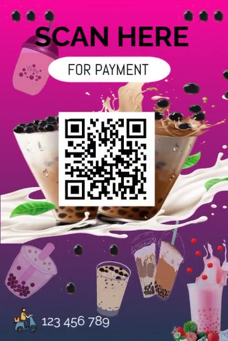 Modèle Payment QR Code | PosterMyWall