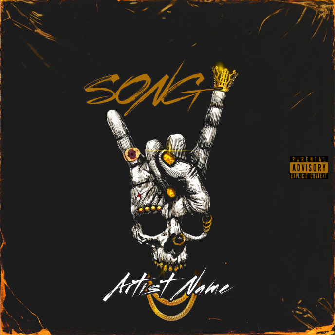 Plantilla de Peace Album Cover music art trap mixtape rap | PosterMyWall