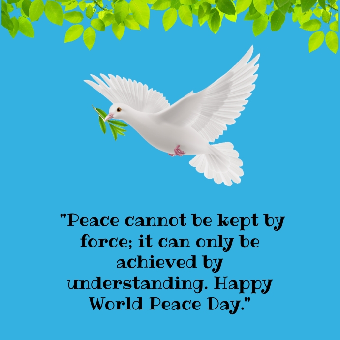 Peace Day, World peace day Template | PosterMyWall