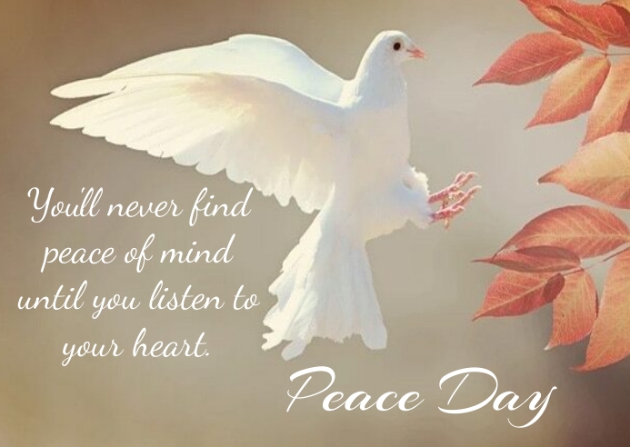 Copy of Peace day | PosterMyWall