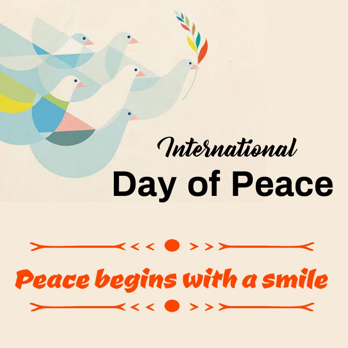 Peace day Template | PosterMyWall