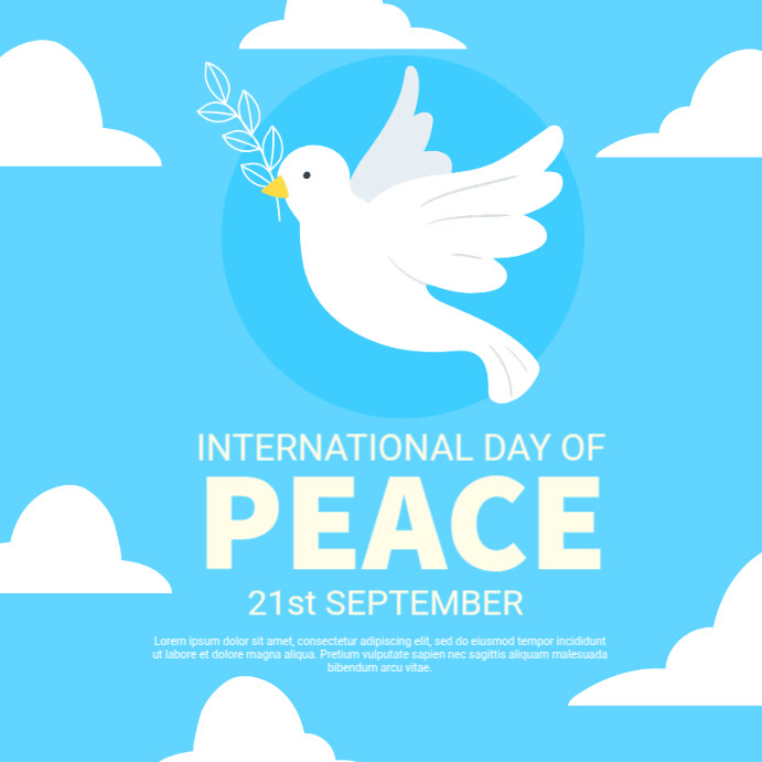 Copy of Peace Day Event | PosterMyWall